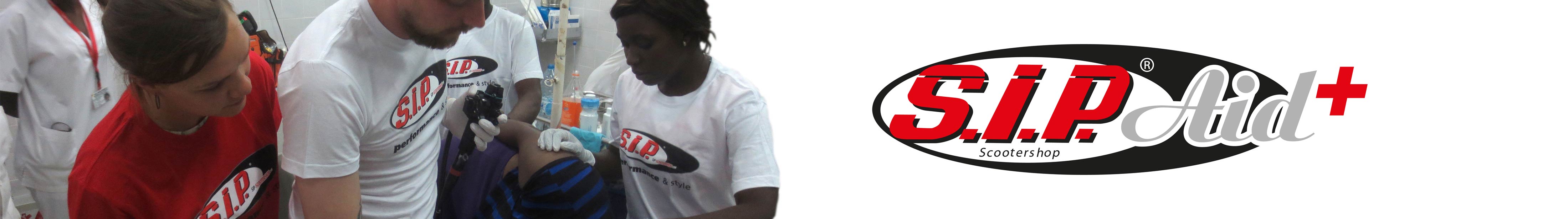 SIP Aid - our fundraising campaigns | SIP-Scootershop