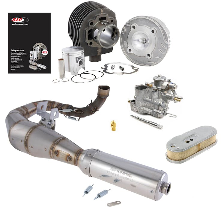 Legales VESPA-Tuning: Alles Wissenswerte zum TÜV-Gutachten der SIP Tei ...