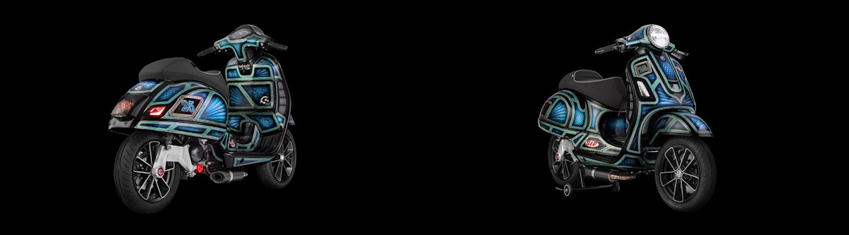 SIP Vespa GTS "Pordoi Custom scooter | SIP-Scootershop