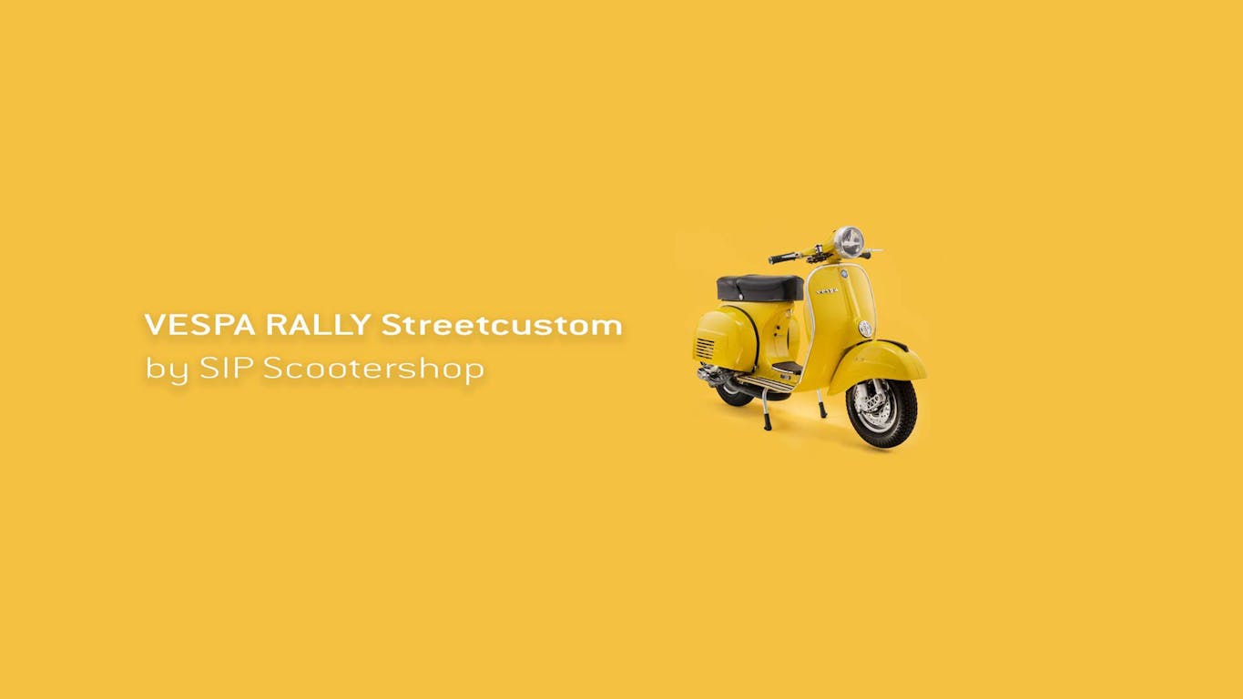 Vespa Rally 200 Street Custom by SIP Scootershop | Classic Scene Blog ...