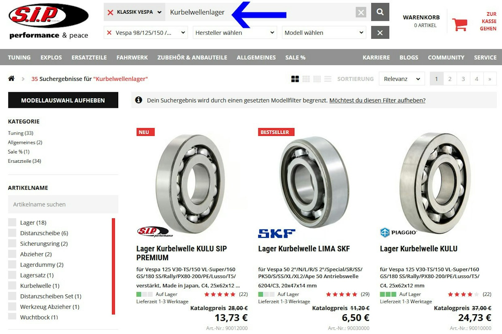Webshop Tutorial 2: Die Suche – mit Aftersearch schneller ans Ziel ...