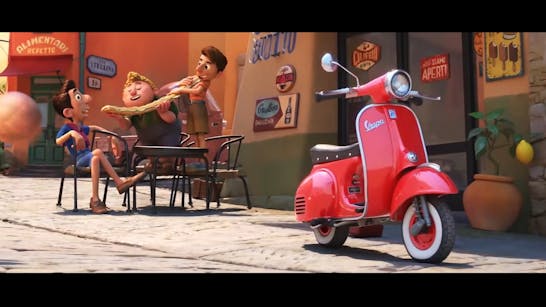 The Vespa in Pixar's new film „Luca“ | Classic Scene Blog Vespa ...