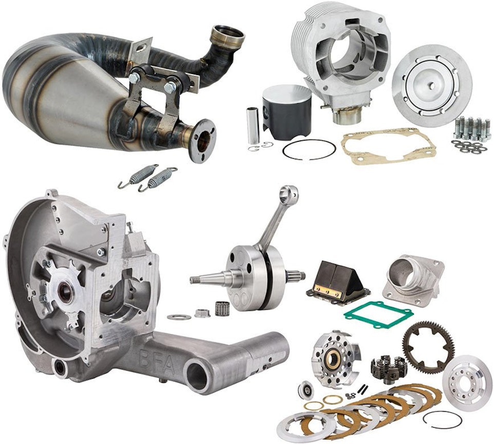 Vespa Tuning SIP PERFORMANCE BFA 225 – 306 ccm | Klassik Szene Blog Vespa & Lambretta | SIP ...