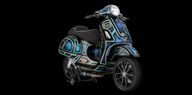 ベスパGTSのカスタムモデル「SIP SERIES PORDOI | モダン・ヴェスパ・ブログ | SIP-Scootershop
